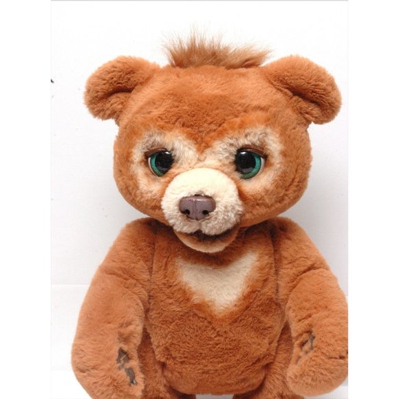 Furreal | Toys | Hasbro Furreal Cubby The Curious Bear Working ...